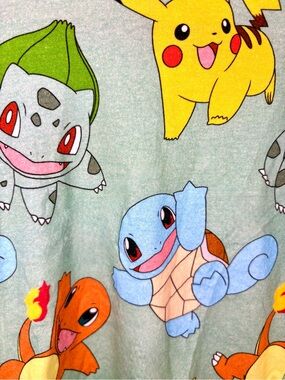 H&M | Shirts & Tops | Hm Pokemon Pikachu Charmander Squirtle Bulbasaur ...